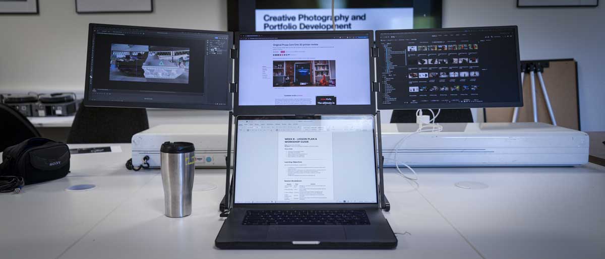 Aura Triple Aero 15.6in Pro Max 3-screen portable monitor review ...